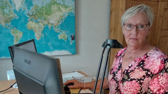 Grethe har været frivillig i hallen i mere end 30 år